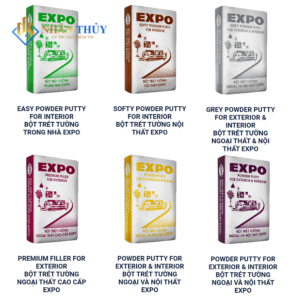 18 Loại bột trét tường tốt nhất hiện nay – Được sử dụng nhiều nhất